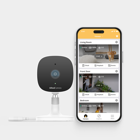 AlfredCam Plus Home Security Camera – AlfredCamera